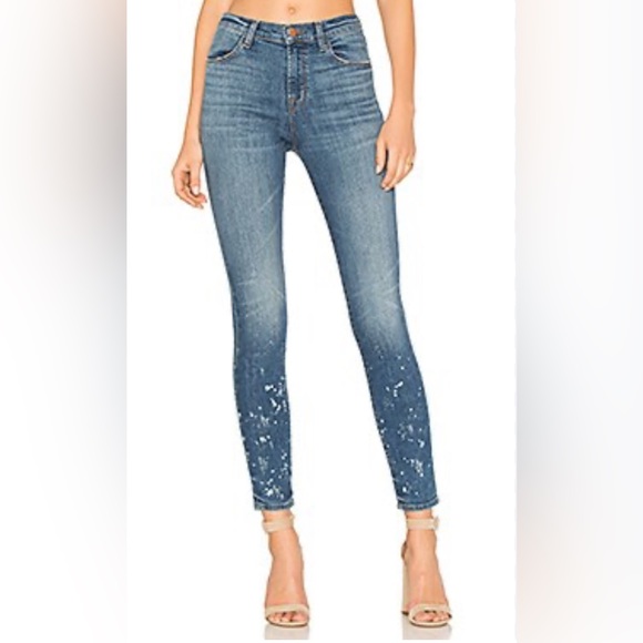 J Brand | Jeans | J Brand Maria High Rise Skinny In Anarchy Size 26 ...